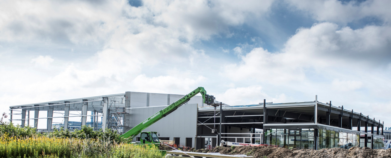 Fachmarkt Raab Karcher in HRO | GERBA Industrie- und Hallenbau GmbH