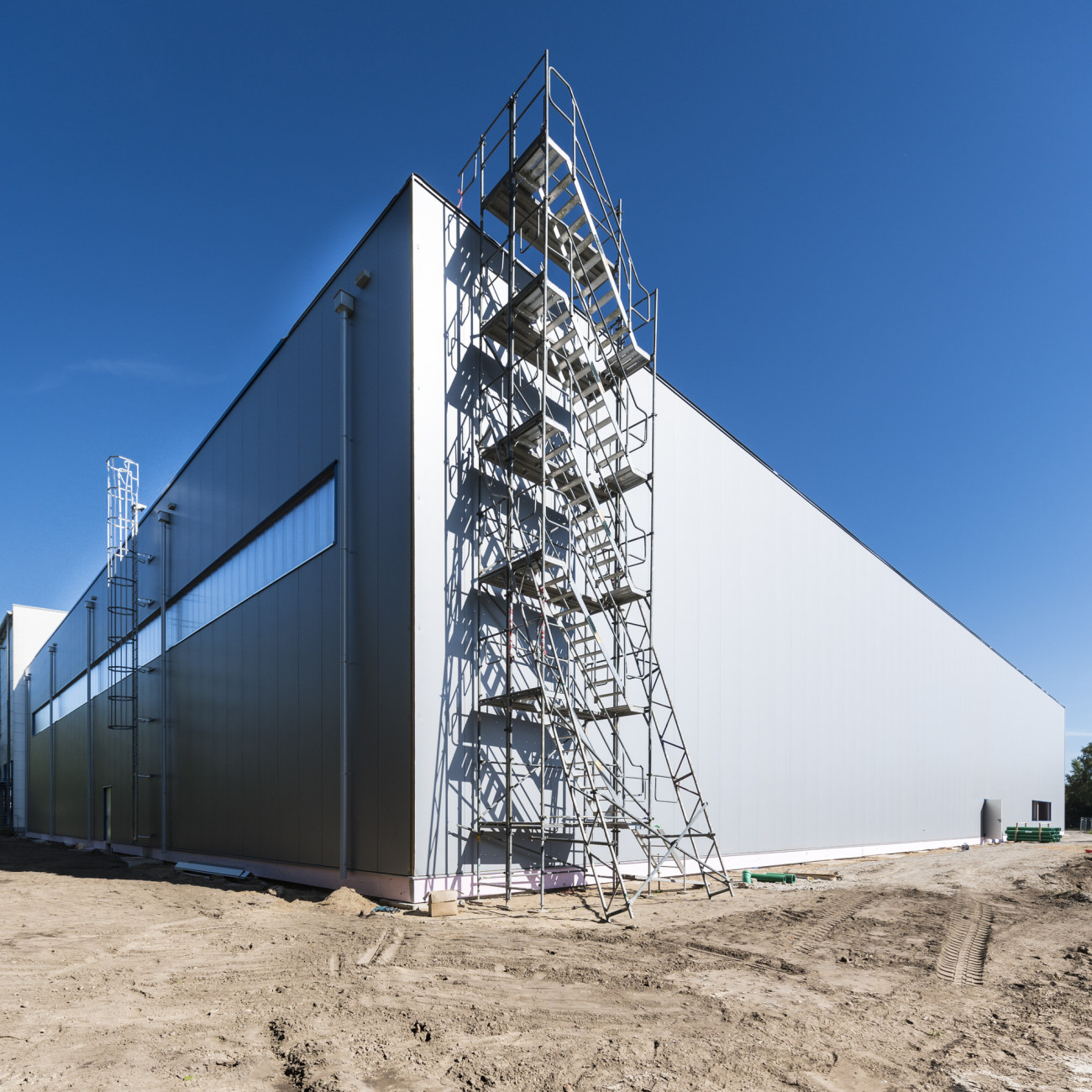 Anbau einer Lagerhalle in Hagenow | GERBA Industrie- und Hallenbau GmbH