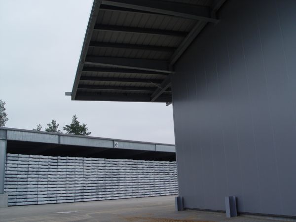 Neue Lagerhalle für die Luoman Deutschland GmbH